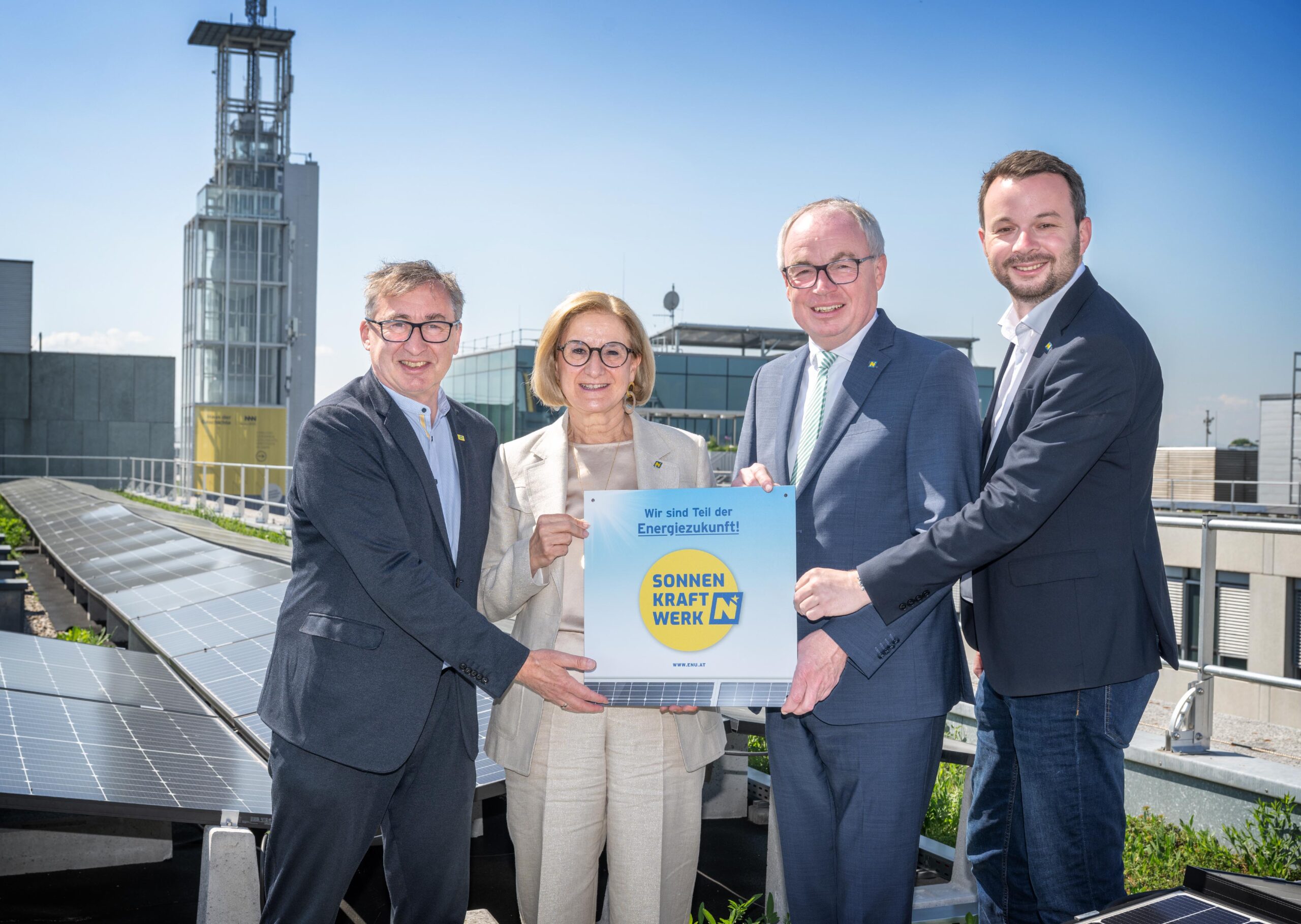 NÖ ist ein großes Sonnen­kraftwerk - eNu